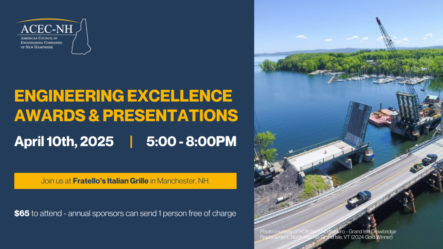 2025 Engineering Excellence Awards Banquet - ACEC-NH